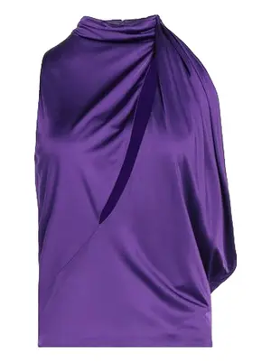 Versace Viscose Top - Purple