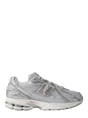 NEW BALANCE New Balance 1906 Metallic Faux Leather-Trimmed Sneakers Gray