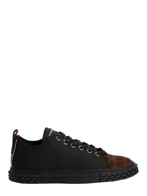 GIUSEPPE ZANOTTI Blabber Lace-up Sneakers - Black