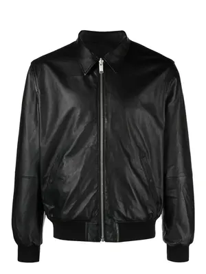 Zadig&Voltaire Mate Reversible Leather Jacket - Black