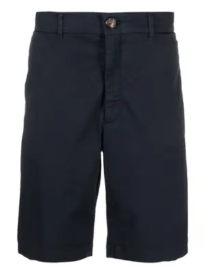 Brunello Cucinelli Twill Bermuda Shorts - Blue