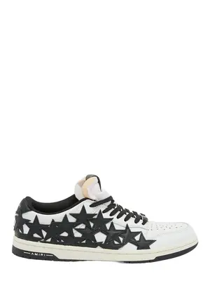 Amiri Amiri Stars Leather Sneakers Black