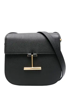 TOM FORD TOM FORD Hanging T Hardware Leather Shoulder Bag