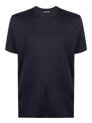 TOM FORD Mélange-effect Lyocell-blend T-shirt