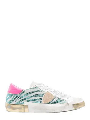 Philippe Model Philippe Model Paris Logo-Patch Sneakers White
