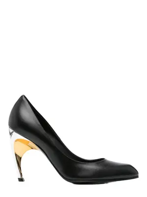 Alexander McQueen 95mm Armadillo Pumps - Black