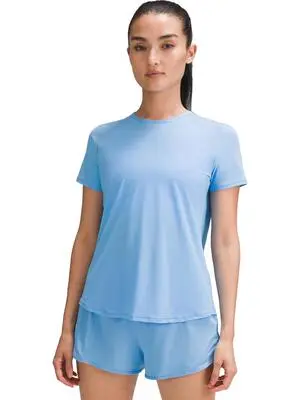 Lululemon Lululemon Sculpt Short-Sleeve T-Shirt Aero Blue