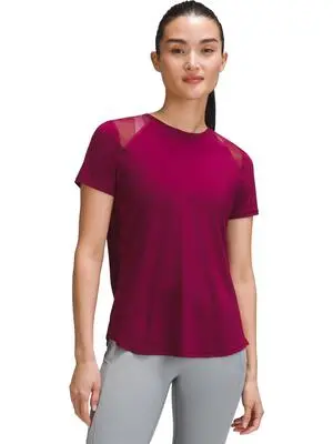 Lululemon Lululemon Sculpt Short-Sleeve T-Shirt Deep Luxe
