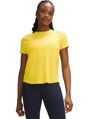 Lululemon Lululemon Sculpt Short-Sleeve T-Shirt Utility Yellow