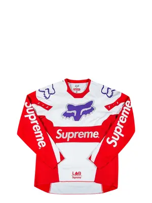Supreme X Fox Racing Moto Jersey Top - Red