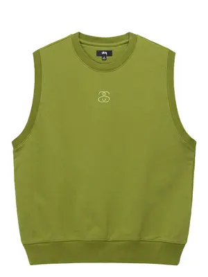 StÜssy Ss-link Fleece Vest - Green