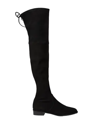 STUART WEITZMAN Stretch-suede Over-the-knee Boots - Black