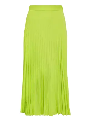MAISON MARGIELA Pleated Midi Skirt - Green