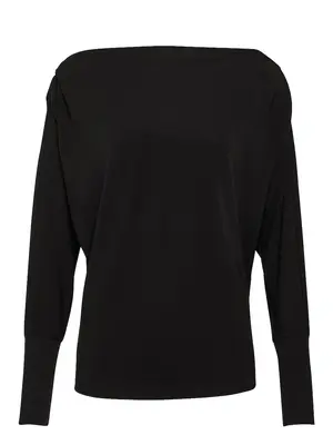 Velvet By Graham & Spencer Bess Jersey Top - Black