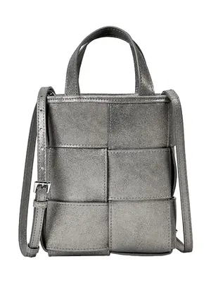 Gigi New York Chloe Mini Shopper - Metallic