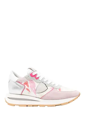 Philippe Model Tropez Haute Lace-up Sneakers - Pink