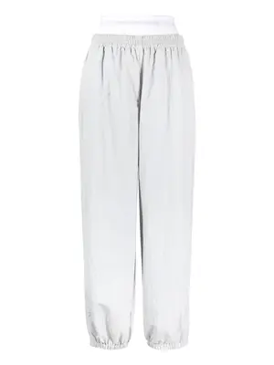 Alexander Wang Layered-design Track Pants - Grey