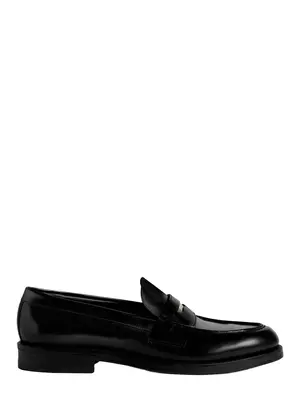Dsquared2 Classic Leather Loafers - Black
