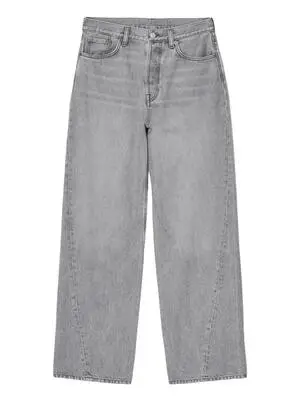 Cos Facade Straight-Leg Jeans Gray