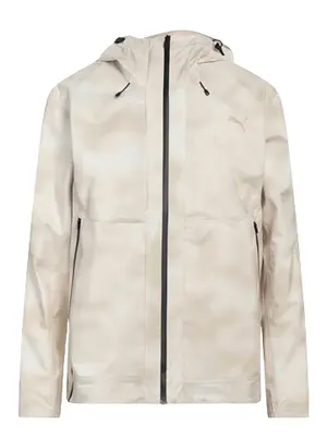 PUMA Polyester Windbreaker Jacket - Beige