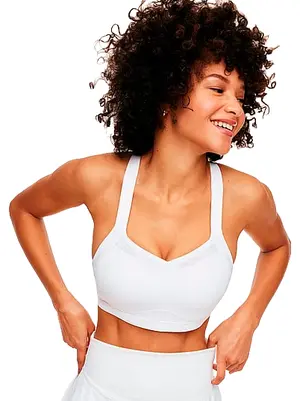 Victoria's Secret Adore Me Brylee High Support Sports Bra White,ivory