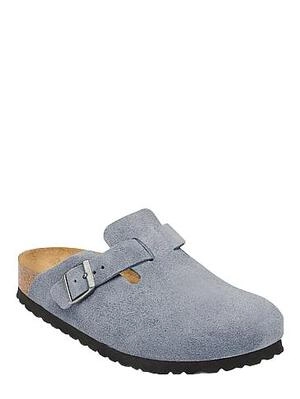 Pink Birkenstock Boston Clogs - Blue