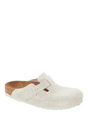 Pink Birkenstock Boston Clogs - White,ivory