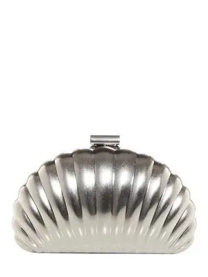 Simkhai Simkhai Monet Shell Clutch Silver