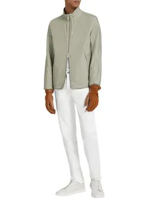 Zegna Oasi Cashmere Crewneck Sweater - White