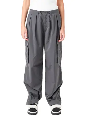 GREY LAB Grey Lab Pleated Low Rise Cargo Pants Grey