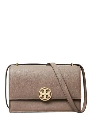 Tory Burch Miller Leather Convertible Shoulder Bag - Portobello