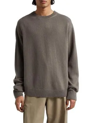 THE ELDER STATESMAN The Elder Statesman Simple Cashmere Sweater Driftwood