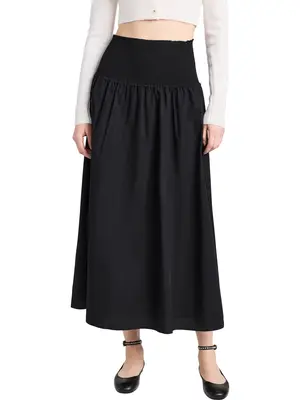 Hill House Home The Delphine Nap Skirt - Black