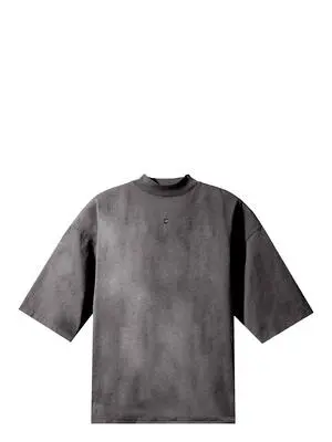 Yeezy Engineered Balenciaga Logo 3/4 Sleeve Tee 'dark - Grey