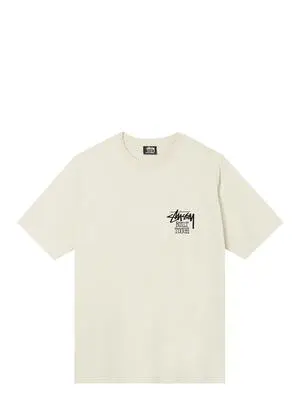StÜssy Built Tough Tee 'putty - Cream