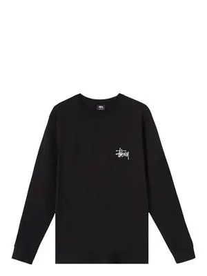 StÜssy Basic Long-sleeve Tee - Black