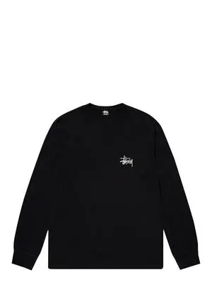 StÜssy Basic Long-sleeve Tee - Black