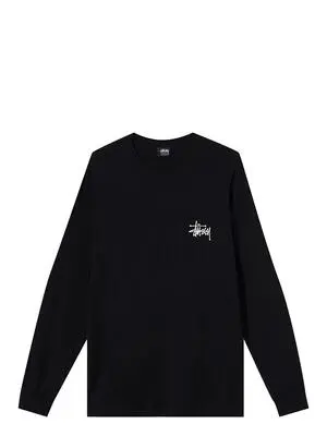 StÜssy Basic Long-sleeve Tee - Black