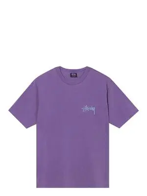 StÜssy Big League Pigment Dyed Tee - Purple