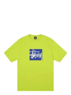 StÜssy Stock Box Tee 'keylime - Green