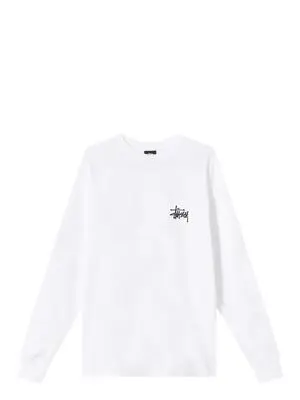 StÜssy Basic Long-sleeve Tee - White