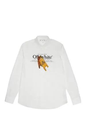 Off-White Pascal Wet Floor Print Shirt - White