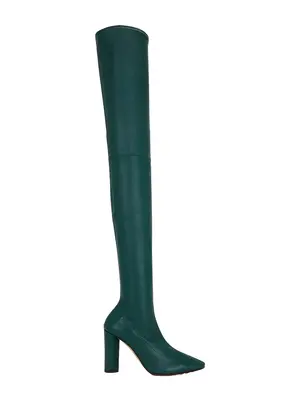 Bottega Veneta Tripod Thigh High Boot - Emerald Green