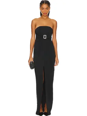LOVERS AND FRIENDS Chantal Strapless Dress - Black