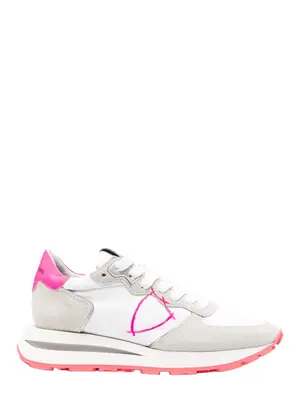 Philippe Model Tropez Haute Lace-up Sneakers - White