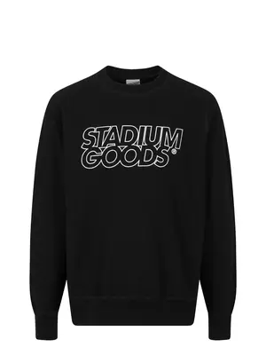 STADIUM GOODS® Big Apple Crew-neck Sweatshirt - Black