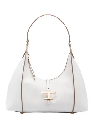 TOD'S T Timeless Small Shoulder Bag - White