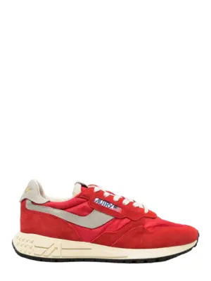 AUTRY Reelwind Suede Sneakers - Red