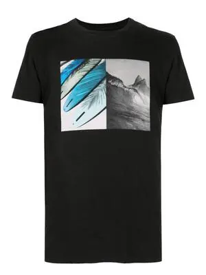OSKLEN Wave Barrel Cotton T-shirt - Black