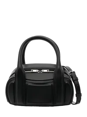 Alexander Wang Small Roc Panelled Leather Bag - Black